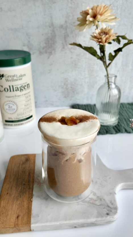 Banana Milk Collagen Latte – Great Lakes Wellness