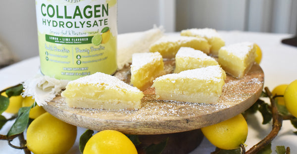 Lemon Lime Collagen Bars | Great Lakes Wellness