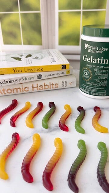 Gelatin Gummy Worms – Great Lakes Wellness